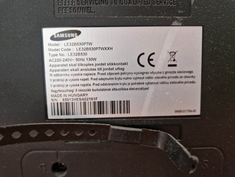 Samsung LCD TV LE32B530P7W
