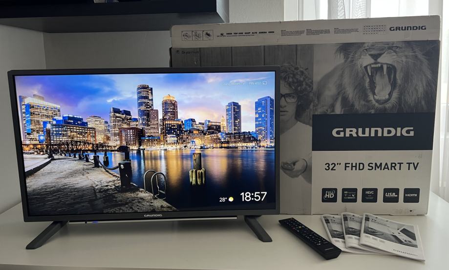 TV Grundig 32” FULL HD smart TV