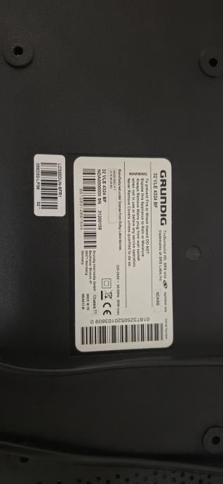 TV uređaj (Televizor) Grundig 32 VLE 4324 BF, neispravan i za dijelove