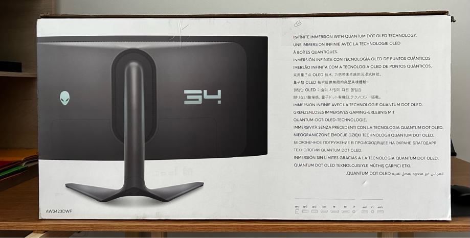 Alienware 34“ OLED Display AW3423DWF