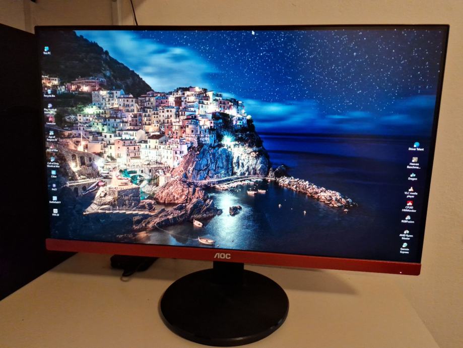 AOC G2490VXA, LED, 24, VA, FHD 1920x1080px, 1ms, 144Hz, AMD FreeSync