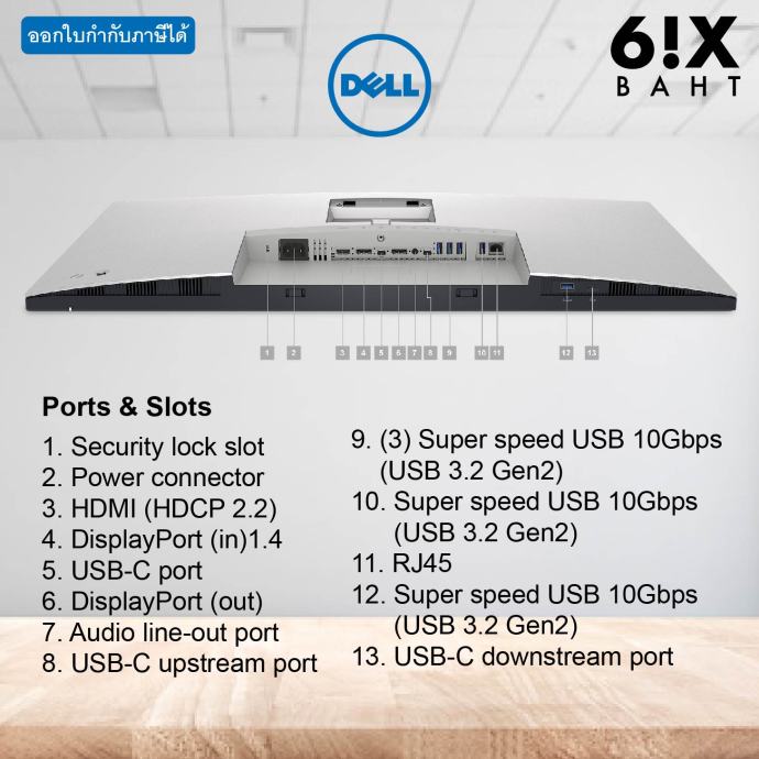 Dell UltraSharp 27 4K USB-C Hub Monitor - U2723QE