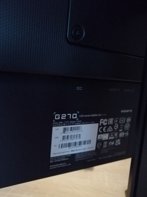 Gigabyte G27Q monitor