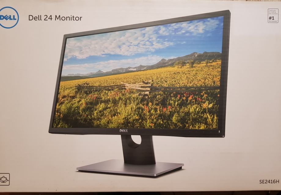 Monitor 24 LED DELL SE2416H, FHD, IPS, 6ms, 250cd/m2, 8000000:1, IPS