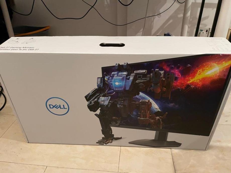 Monitor 27 DELL S2721DGFA, IPS 165Hz, 1ms, 400 cd/m2, 1000:1 , sivo