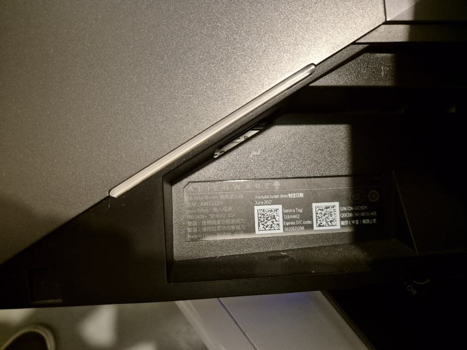 Monitor Alienware AW2518H 240Hz