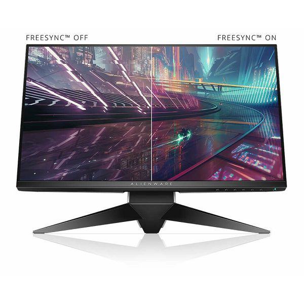 Monitor Dell 24.5 Alienware Gaming AW2518HF, AMD FreeSync, 1ms, 2x HD
