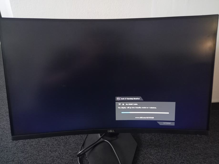 Monitor Dell S2721HGF 27 LED Curved Full HD