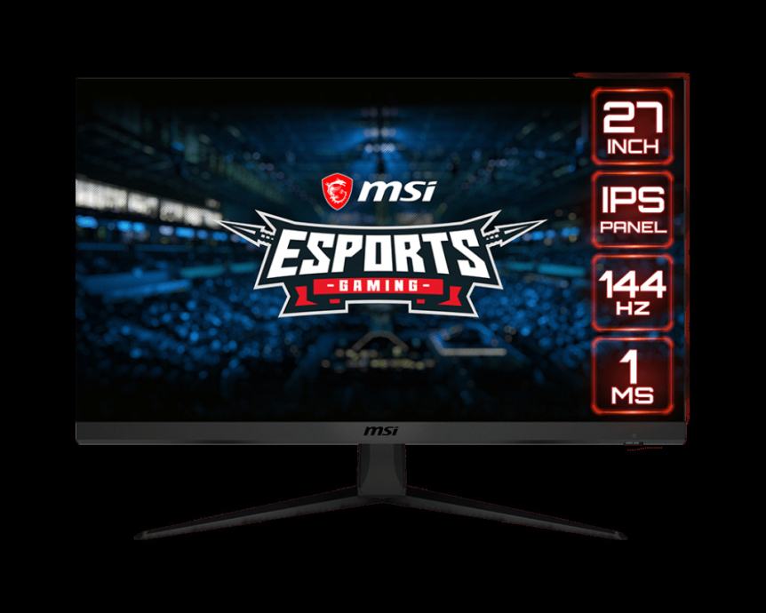 Monitor MSI Optix G271 Esport 27″, IPS, FHD, 1ms, 144hz, FreeSync