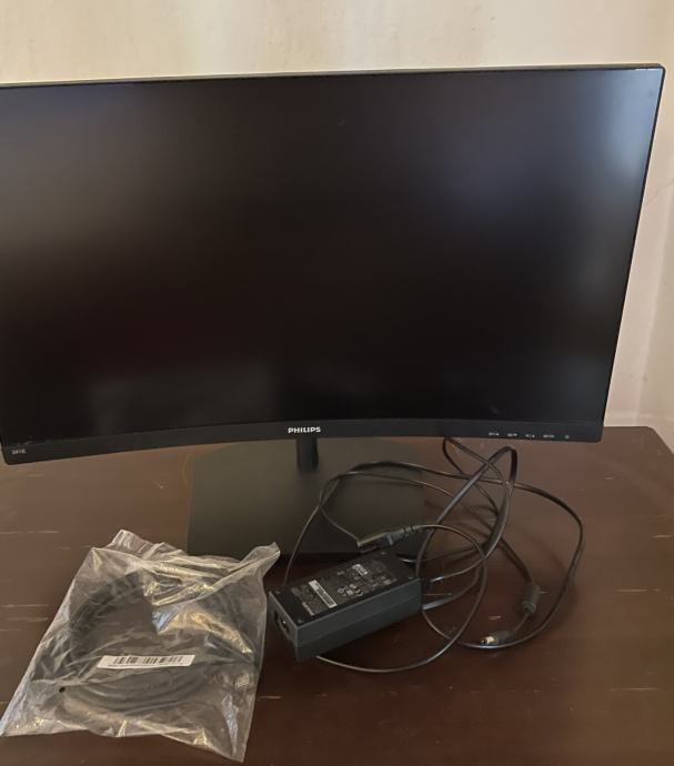 Monitor PHILIPS 241E1SCA, 23.6, VA, FHD 1920x1080px, 4ms, VGA, HDMI