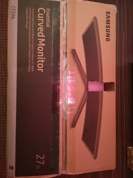 Monitor Samsung 27 c27f396, zakrivljeni