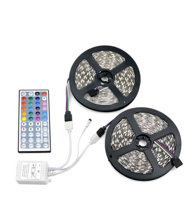 LED traka RGB 10m + Kontroler 44 funkcije + Adapter 12v 2A