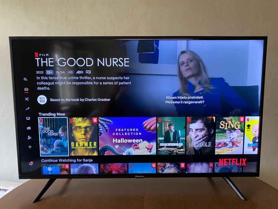 Hisense smart tv 101cm (40inch), dvbt2