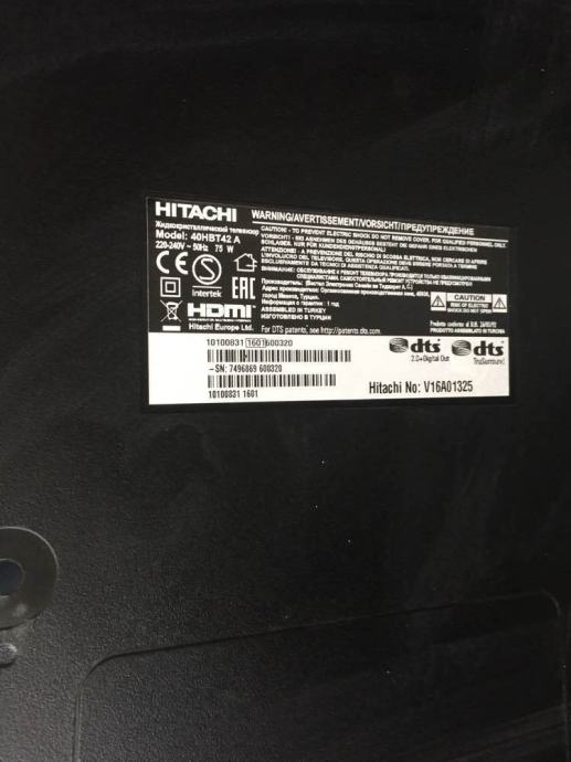 Led display lcd Hitachi 40hbt42