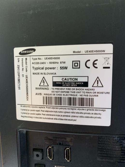 LED TV Samsung UE40EH5000,ispravan