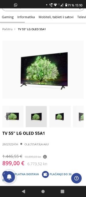 LG Oled 55 A1