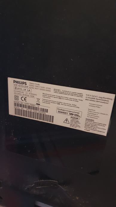 Philips 107cm ambilight