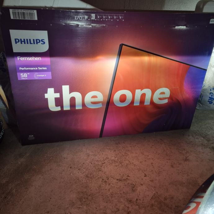 Philips 58pus8556/12(ostecen ekran),za dijelove