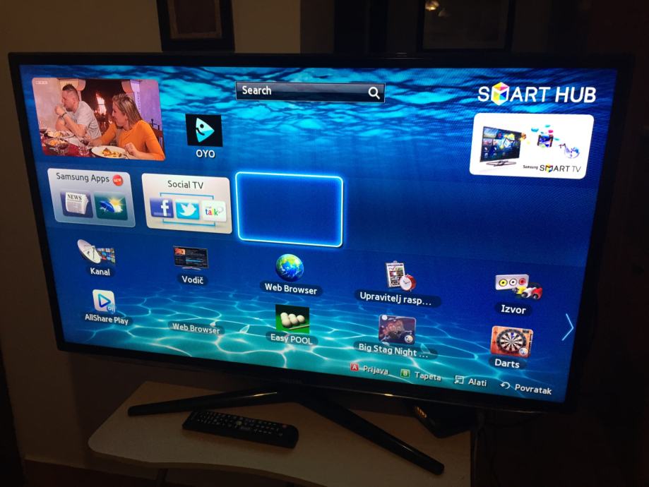 Prodajem ispravan led tv Samsung 116 cm, model UE46ES6100 za 1300 kn.