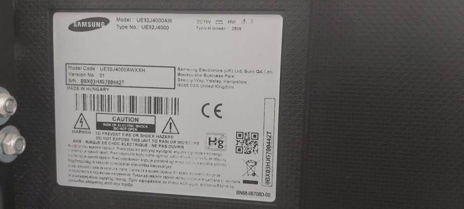 Samsung LED TV UE32J4000AW u orginalnoj kutiji
