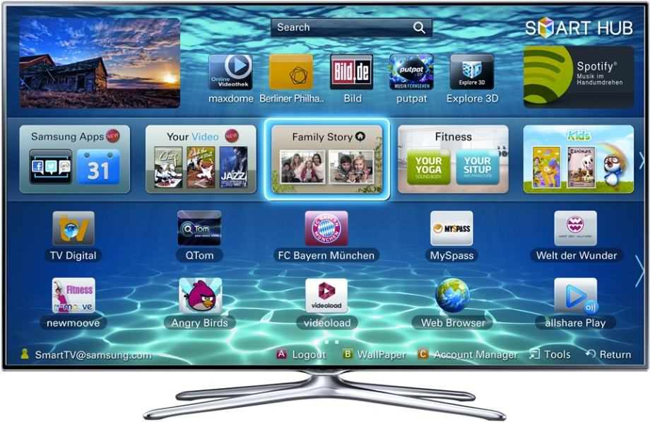 Samsung 55F6500 Seria 6 Smart 3D Full HD LED TV