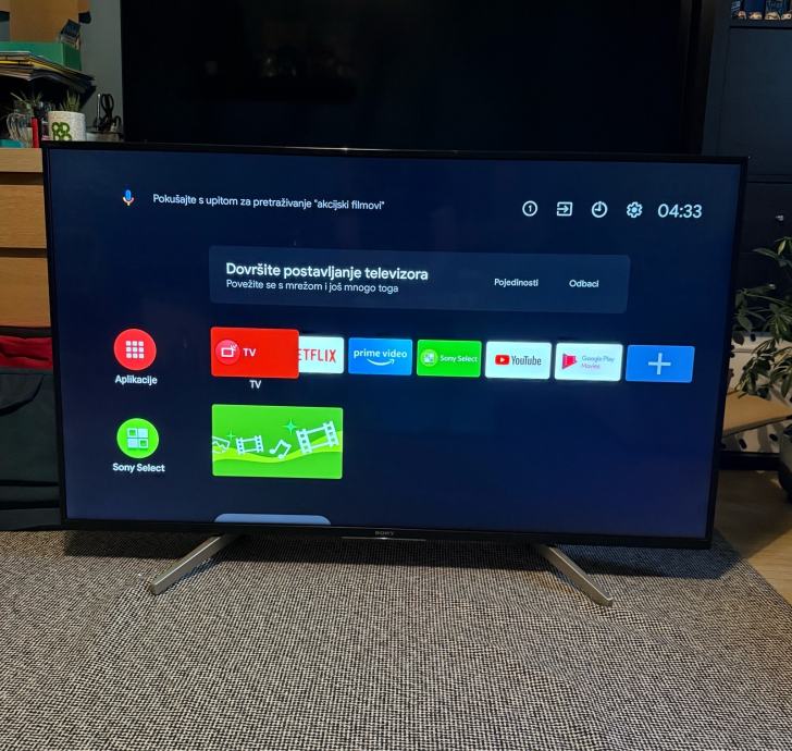 Sony Bravia 49” XF75 4K HDR