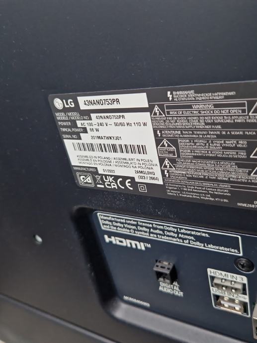tv lg 43 nano