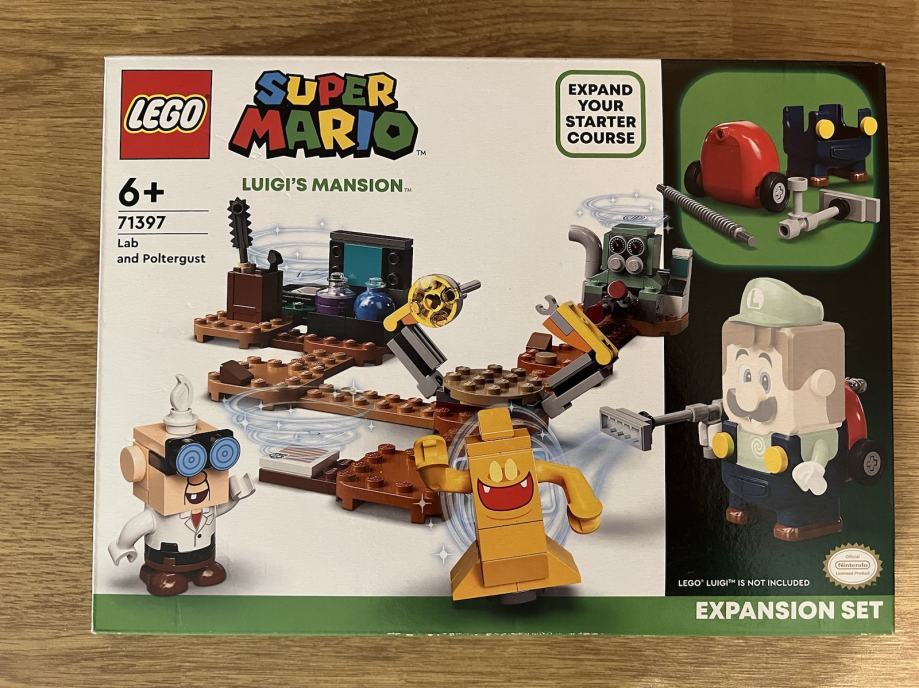 71397 LEGO Super Mario Luigis Mansion Lab and Poltergust