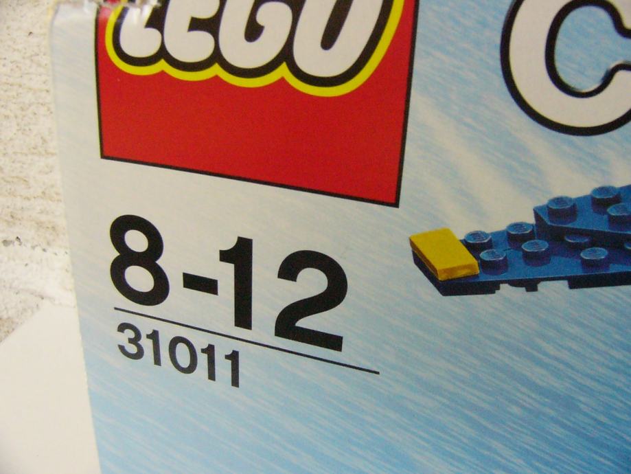 Lego 31011 creator 3 u 1 / avion , helikopter i gliser