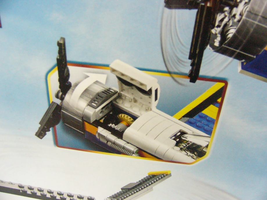 Lego 31011 creator 3 u 1 / avion , helikopter i gliser