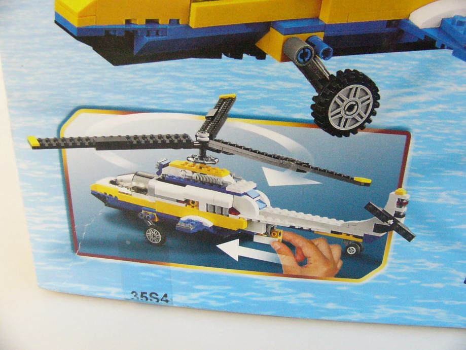 Lego 31011 creator 3 u 1 / avion , helikopter i gliser