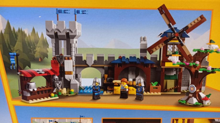 LEGO 31120-Creator (3u1)-Medieval Castle (srednjevjekovni dvorac)-NOVO