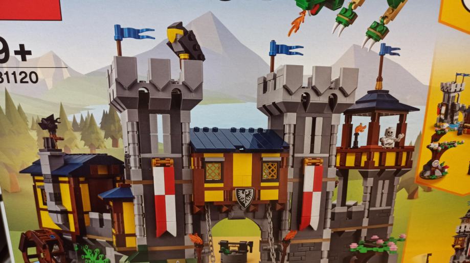 LEGO 31120-Creator (3u1)-Medieval Castle (srednjevjekovni dvorac)-NOVO