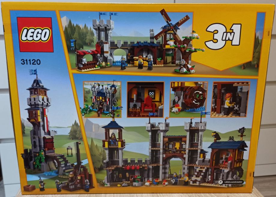 LEGO 31120-Creator (3u1)-Medieval Castle (srednjevjekovni dvorac)-NOVO