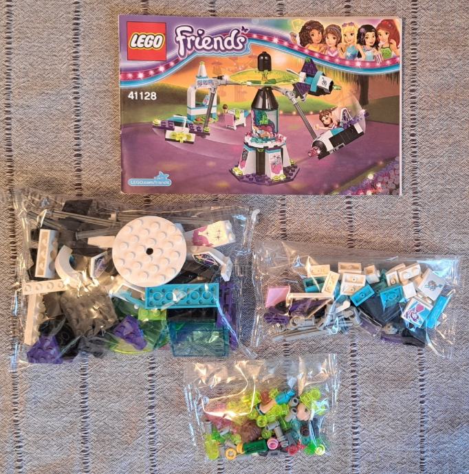LEGO 41128 Friends - Amusement Park Space Ride Construction - kao novo