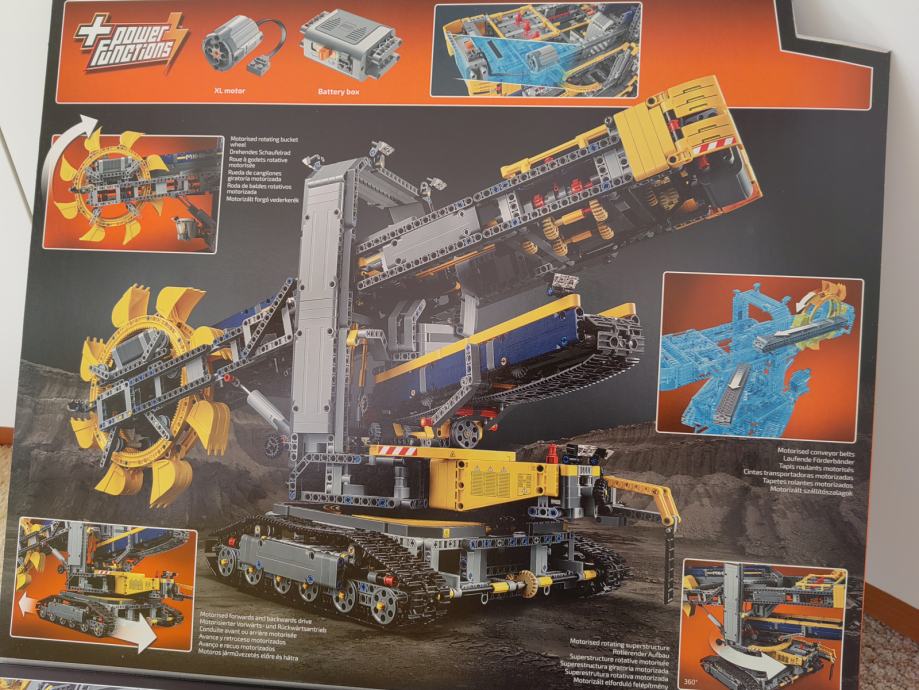 LEGO 42055 - Bucket Wheel Excavator - Bager s korpama