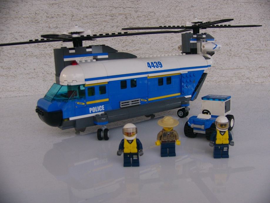 LEGO 4439 Helikopter za teške terete - CITY POLICE