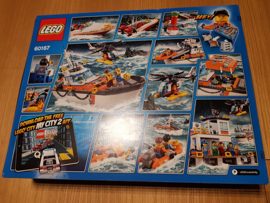 Lego 60167 Coast guard, NEOTVORENO
