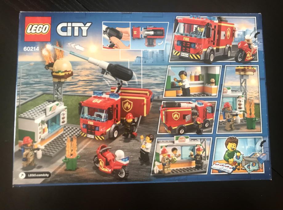 LEGO 60214 - Burger Bar Fire Rescue