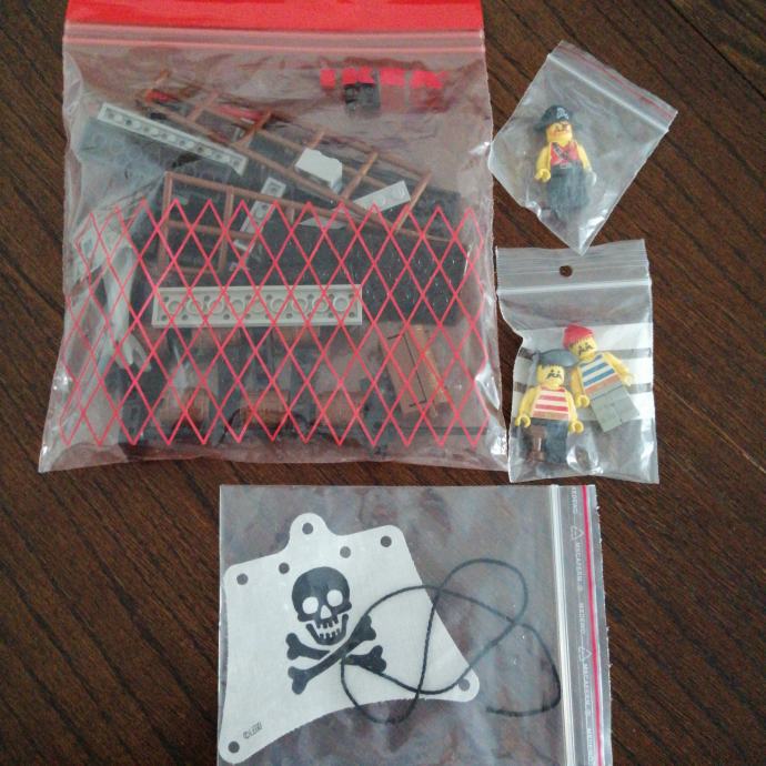 Lego 6261 Raft raiders