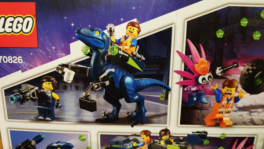 LEGO 70826-The LEGO Movie 2 - Rexs Rex-treme Offroader - NOVO