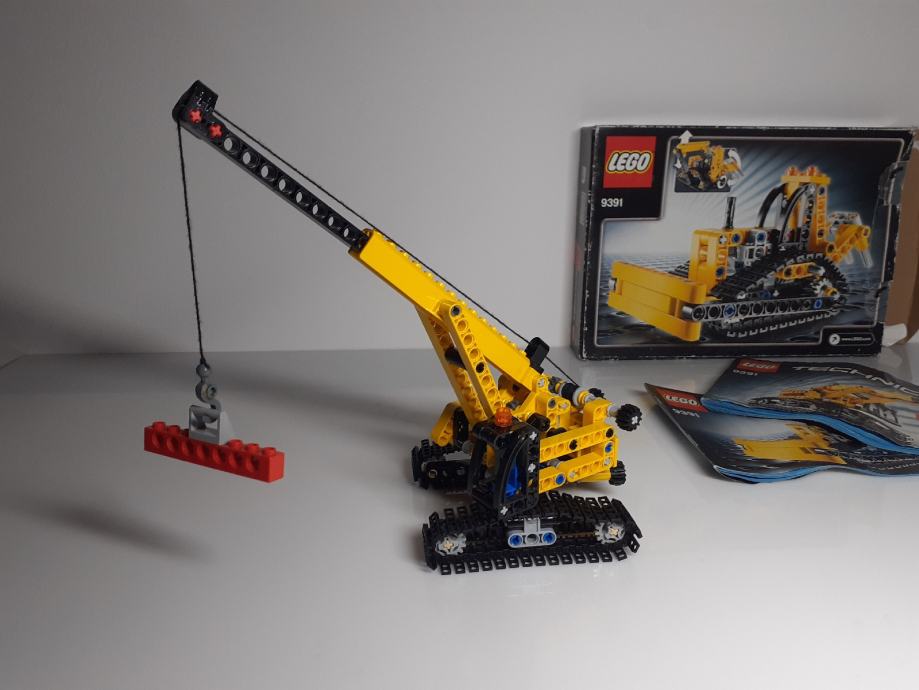 Lego 9391 Technic Crawler Crane