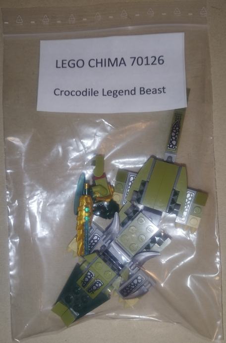 LEGO CHIMA 70126 - Crocodile Legend Beast