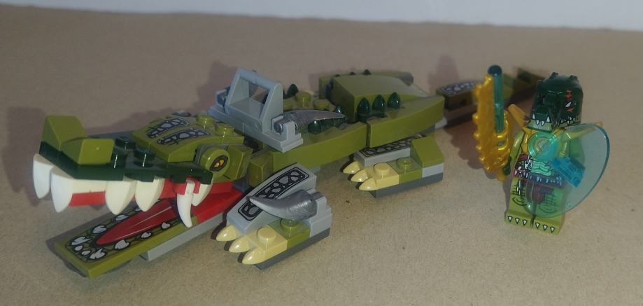 LEGO CHIMA 70126 - Crocodile Legend Beast