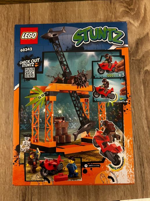 LEGO® City set 60342 Shark Stunt Challenge / NOVO, ZAPAKIRANO