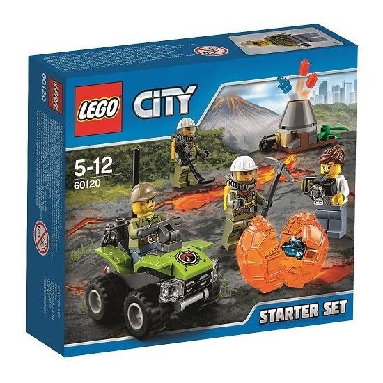 LEGO® City Volcano Explorers Starter set Vulkan 60120 - akcija!