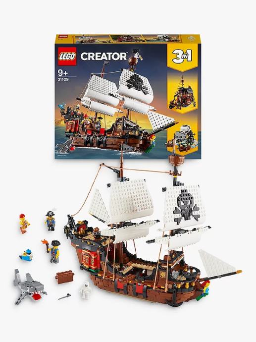 Lego Creator Pirate Ship Brod Novi