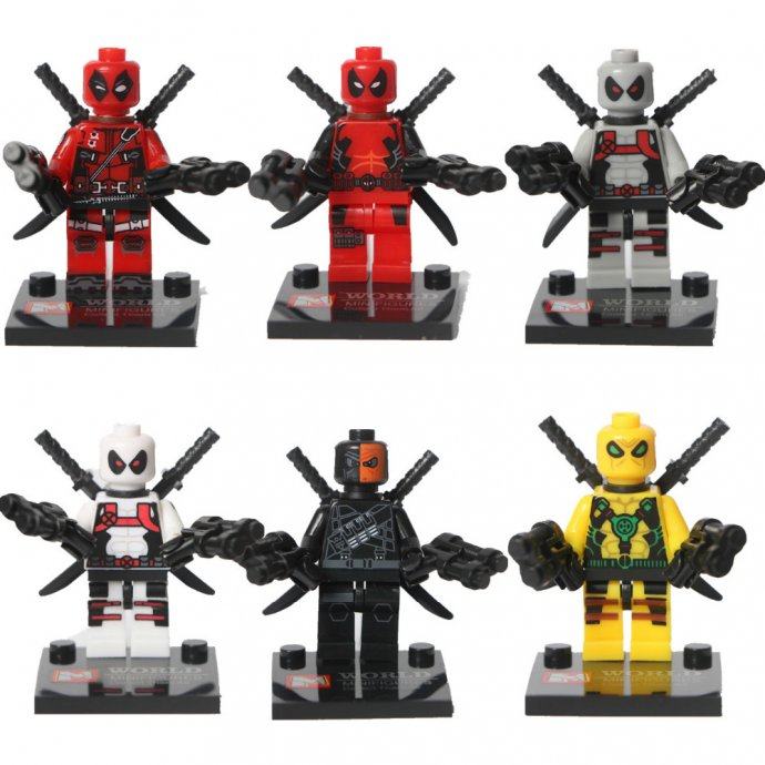 Lego Deadpool set figurica 6 komada