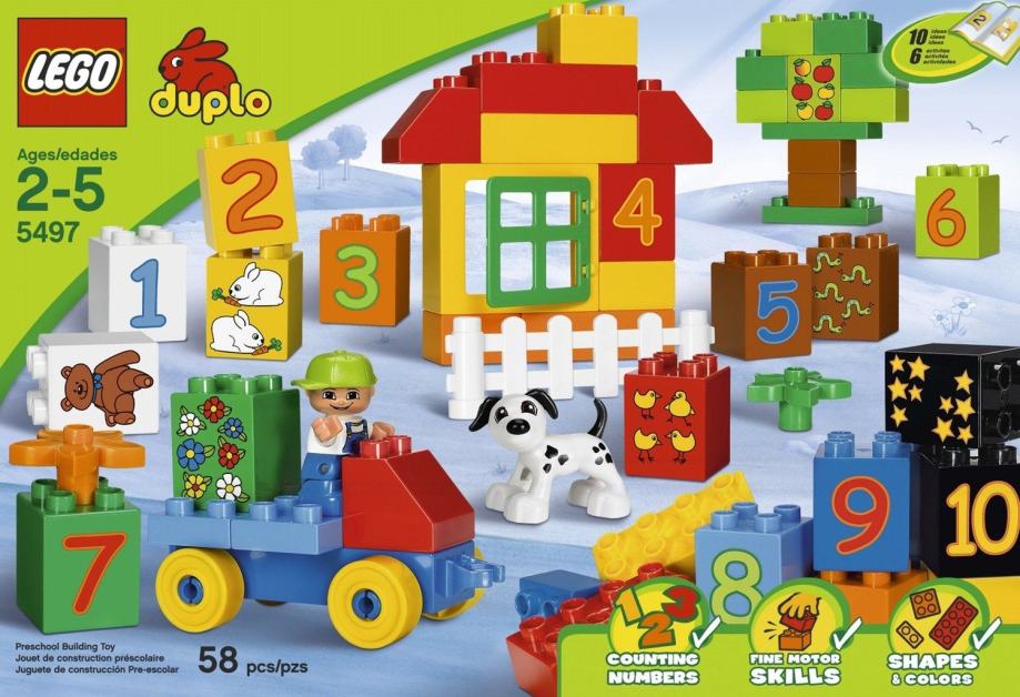 LEGO DUPLO Play with Numbers 5497