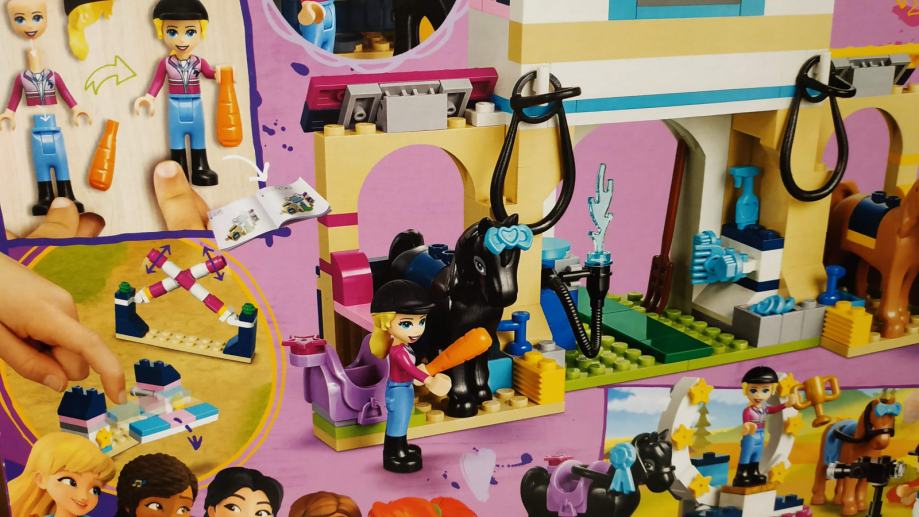 LEGO Friends 41367 Stephanies Obstacle Course-NOVO